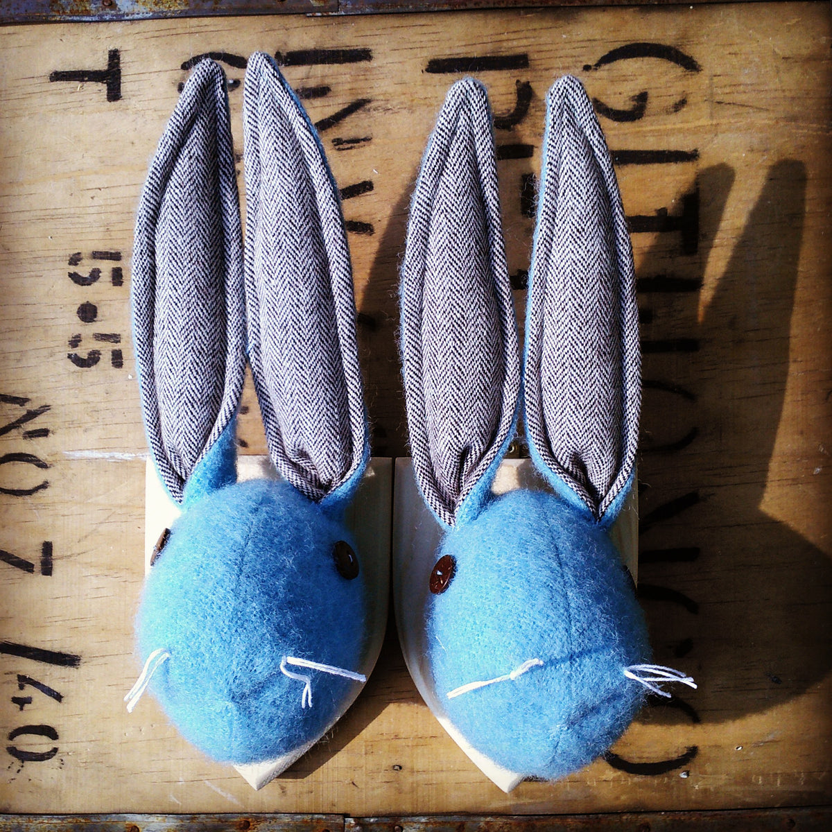 Rabbit Heads | kids lamps and childrens lighting | White Rabbit England